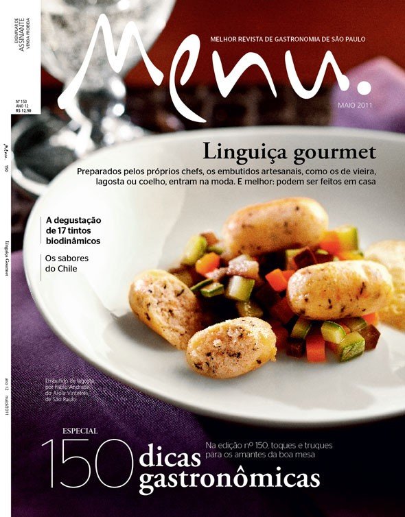 Chegou a Menu de maio! - Revista Menu
