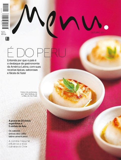 A Menu de outubro já está nas bancas! - Revista Menu