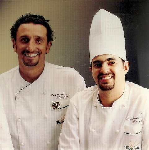 Emmanuel Bassoleil e Fred Frank no aniversário do La Cocotte - Revista Menu