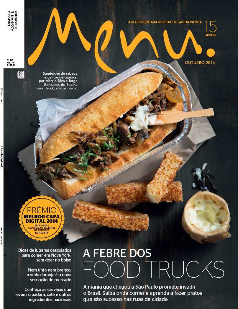 A Menu de outubro já está nas bancas! - Revista Menu